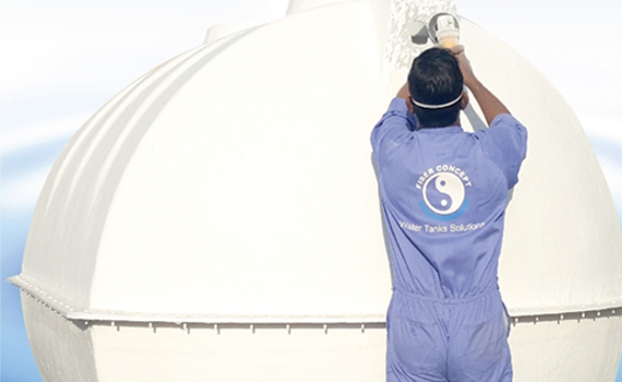 Water Tank Relining in UAE - Fiber Concept | +97150 6762304